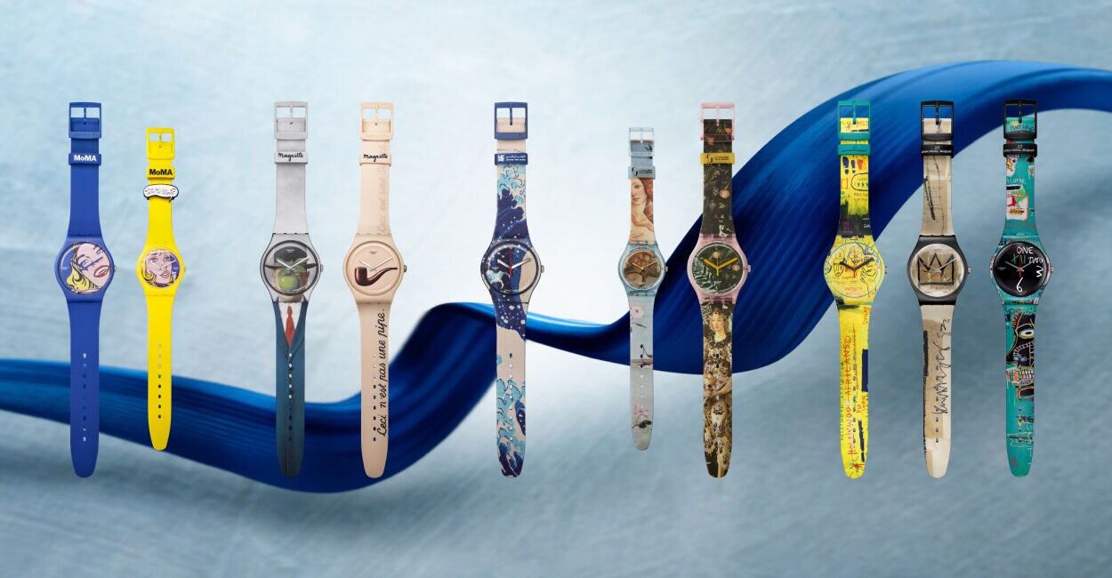 Swatch x JEAN-MICHEL BASQUIAT Set