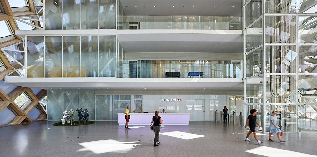 THE NEW SWATCH HEADQUARTERS