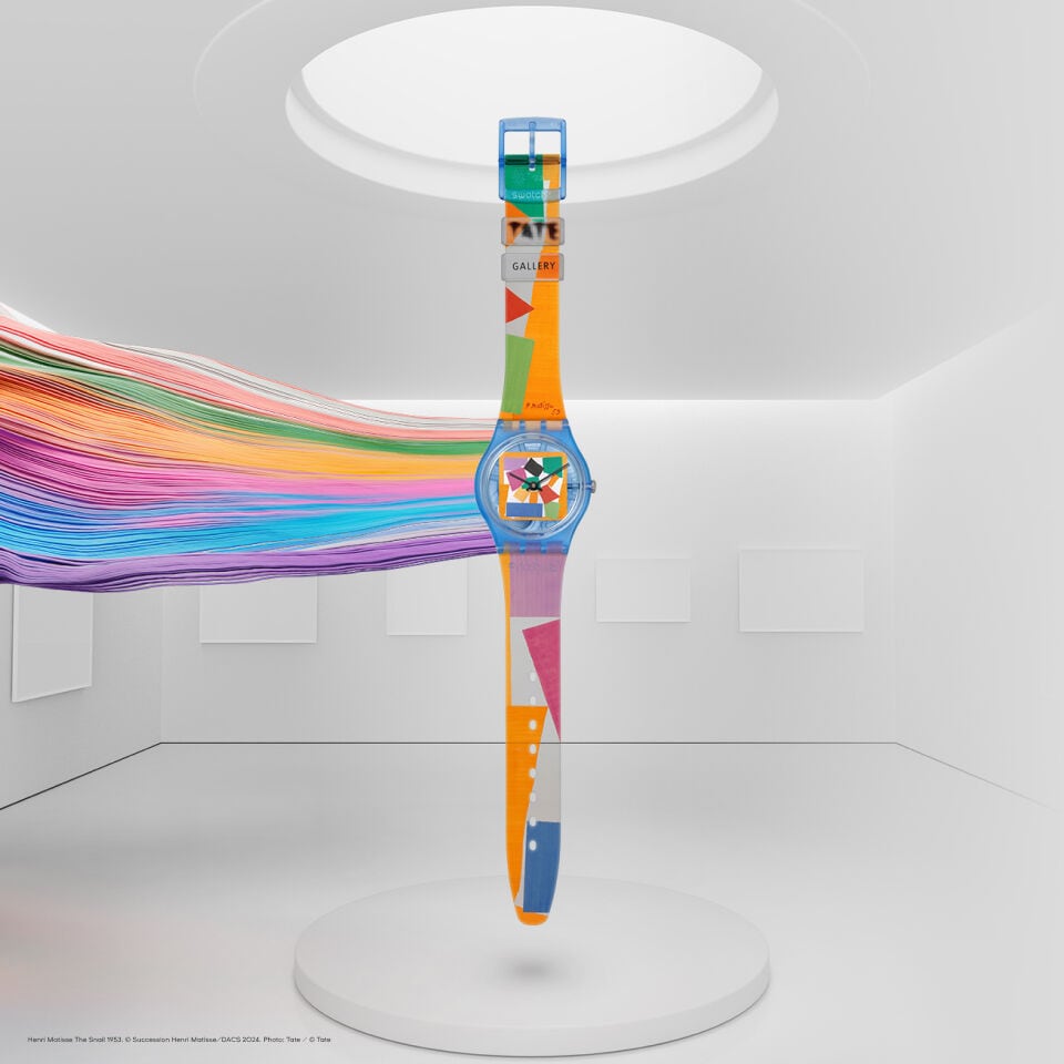Swatch Partners with Tate Galleries for Very Artful Timepieces | Brand ...