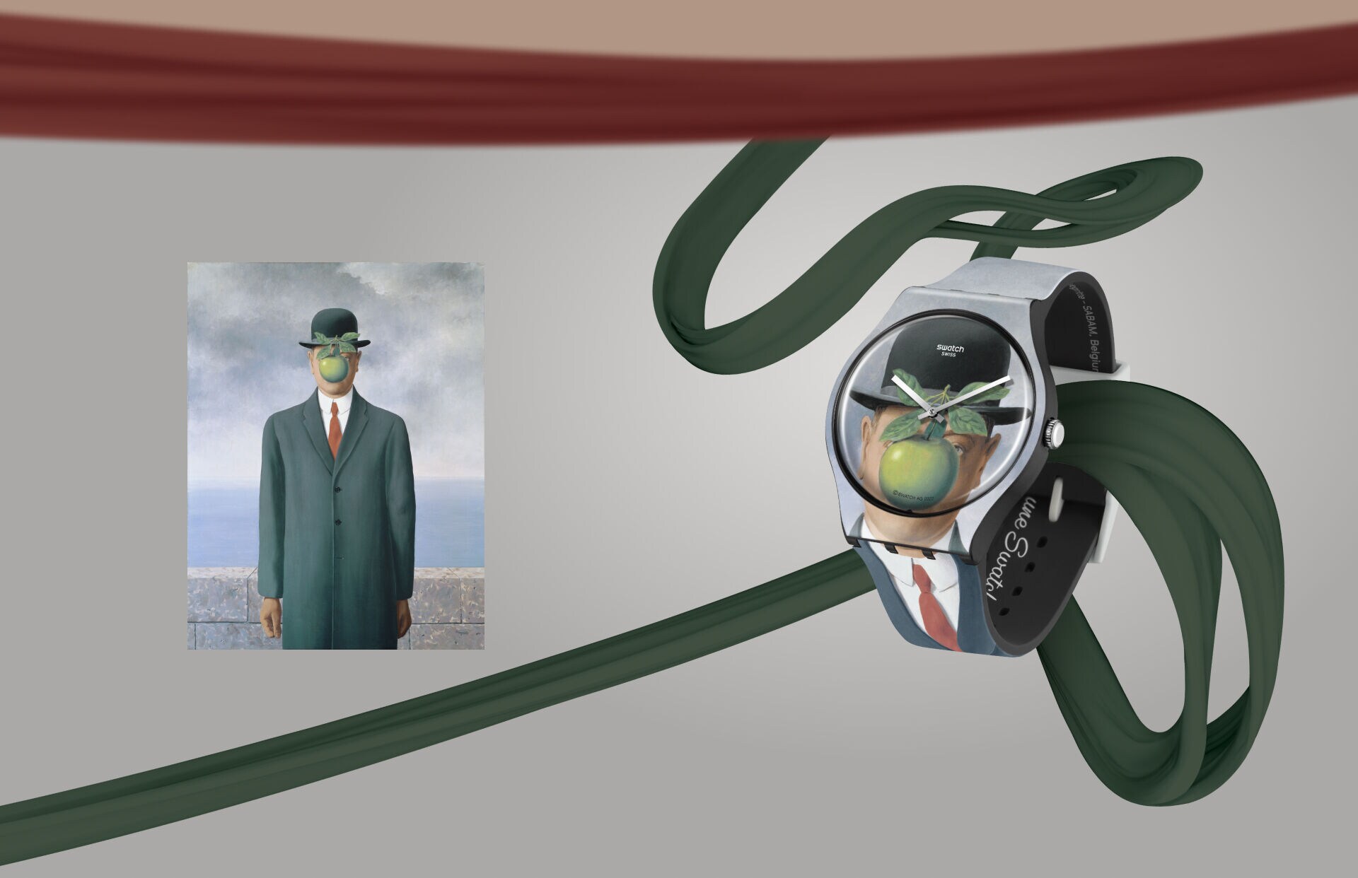 Swatch x Magritte collaboration