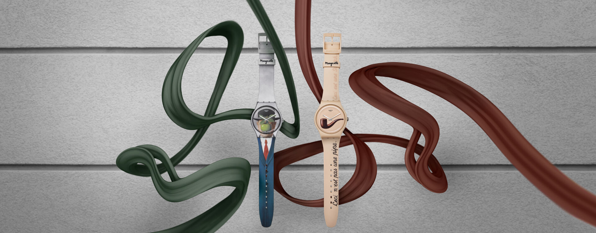 Swatch x Magritte collaboration