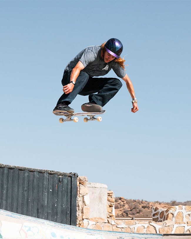 Andy Anderson, skateboarding innovator and Swatch Proteam athlete