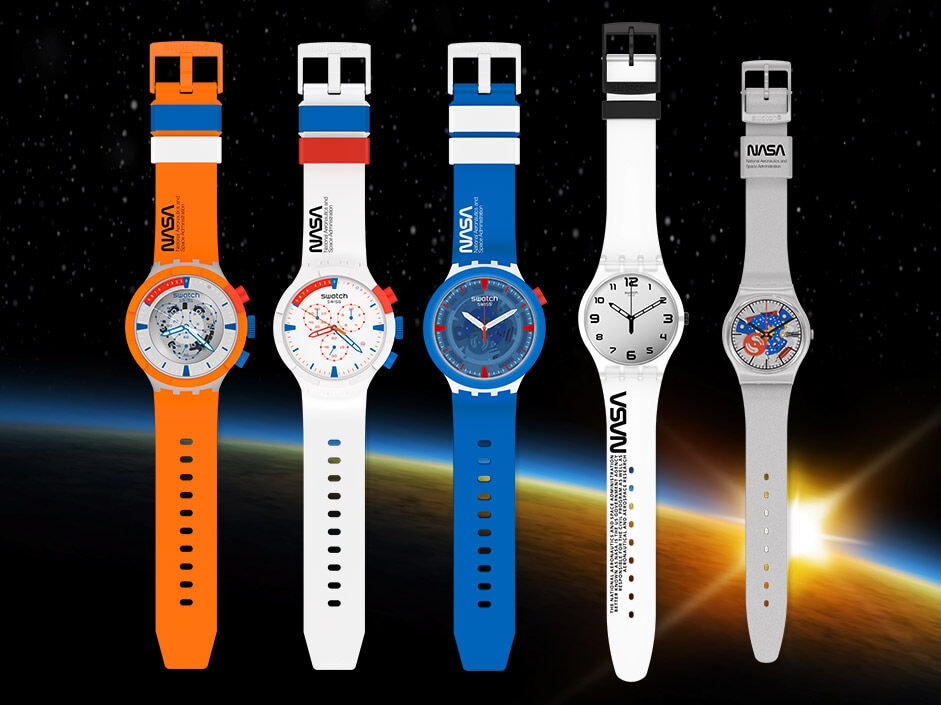 Swatch in space with NASA
