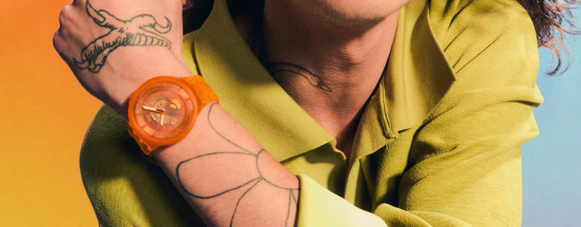 Orange watches | Swatch®