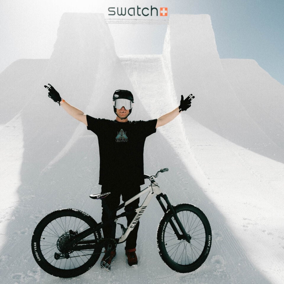 Sam Pilgrim, Freeride MTB legend and Swatch Proteam athlete