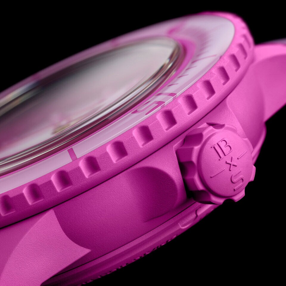 PINK OCEAN: Bioceramic Scuba Fifty Fathoms Collection