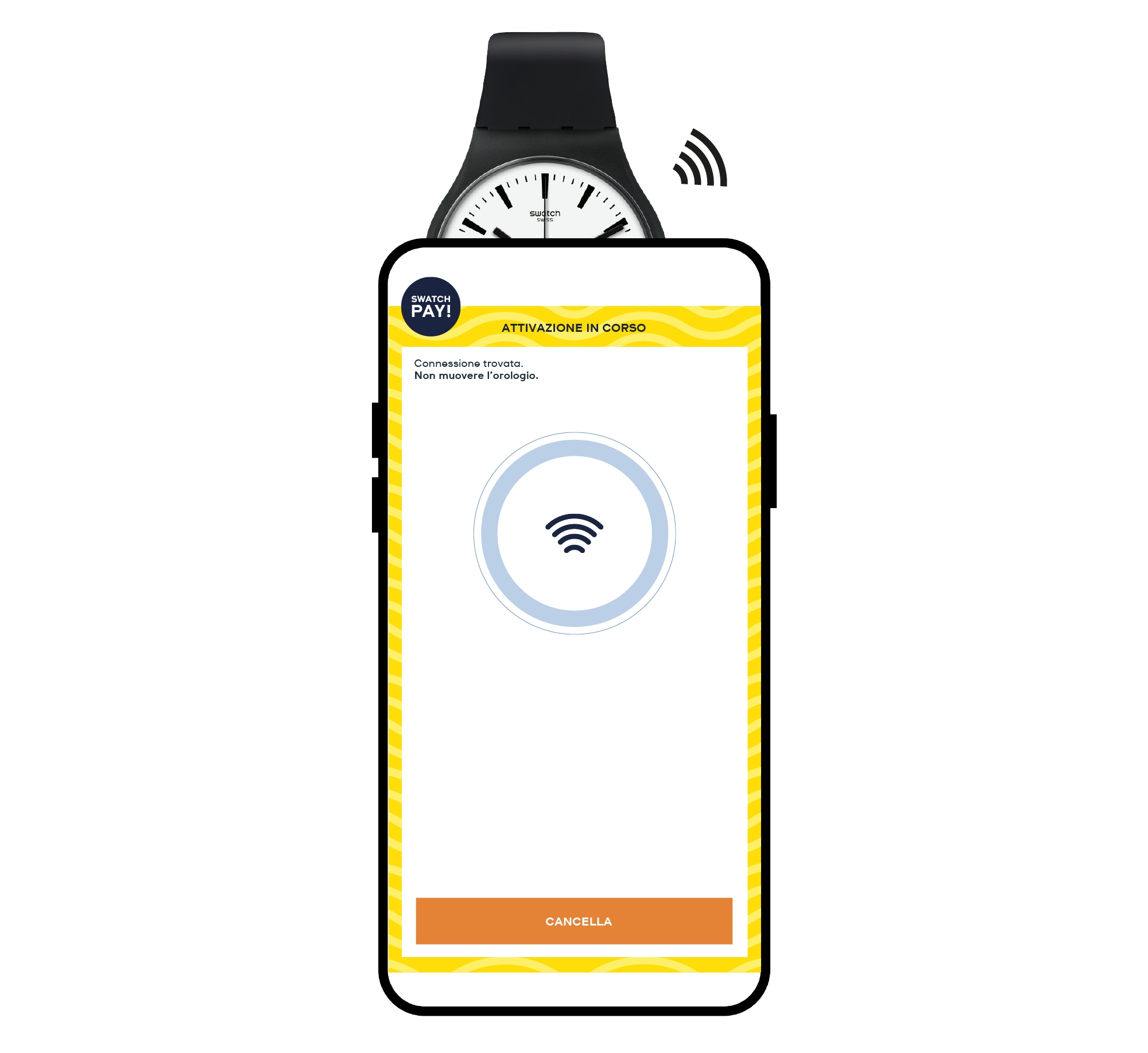 Modelli Swatch con tecnologia SwatchPAY!