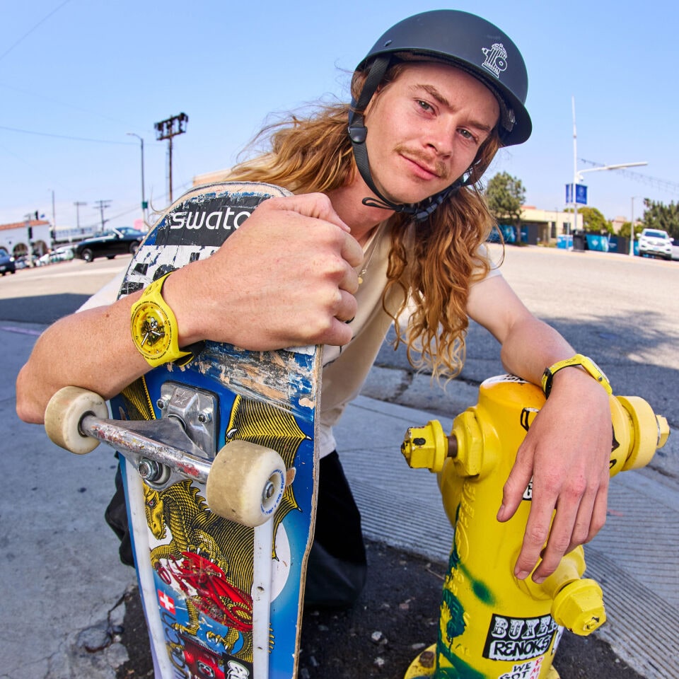 Andy Anderson, skateboarding innovator and Swatch Proteam athlete