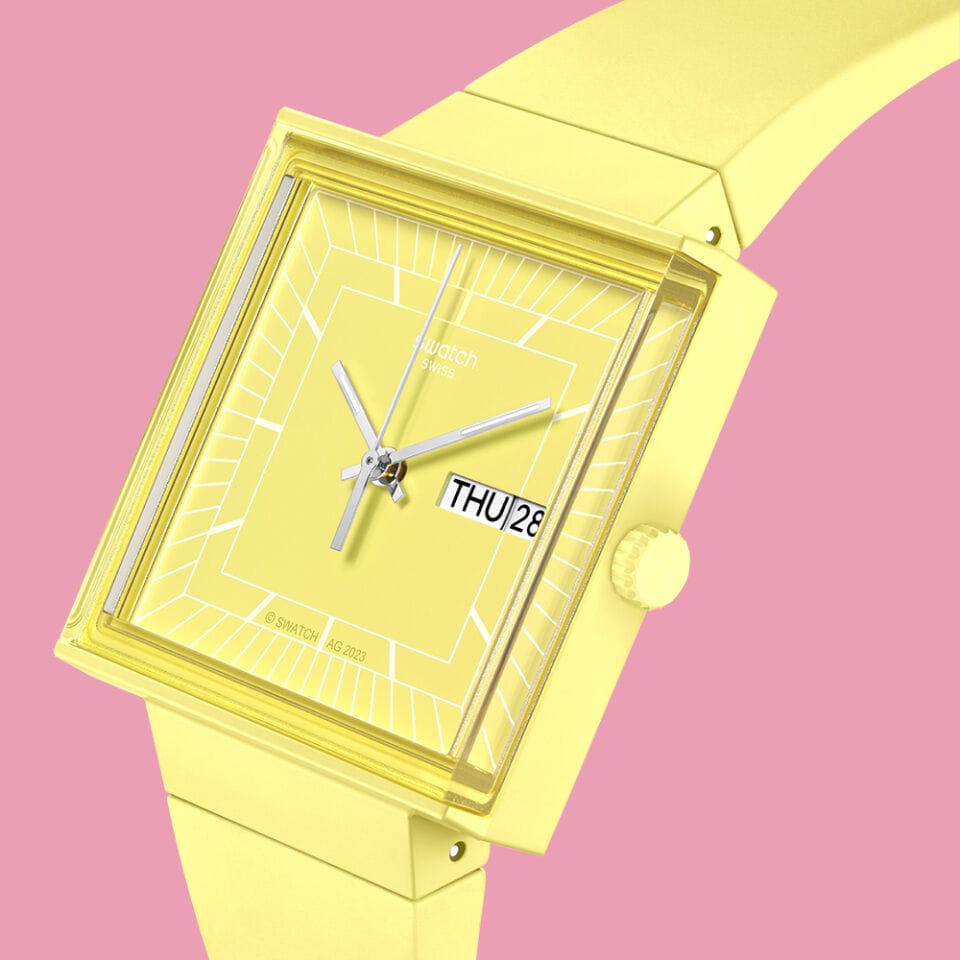 Square and rectangular watches | WHAT IF...the first Swatch had been ...